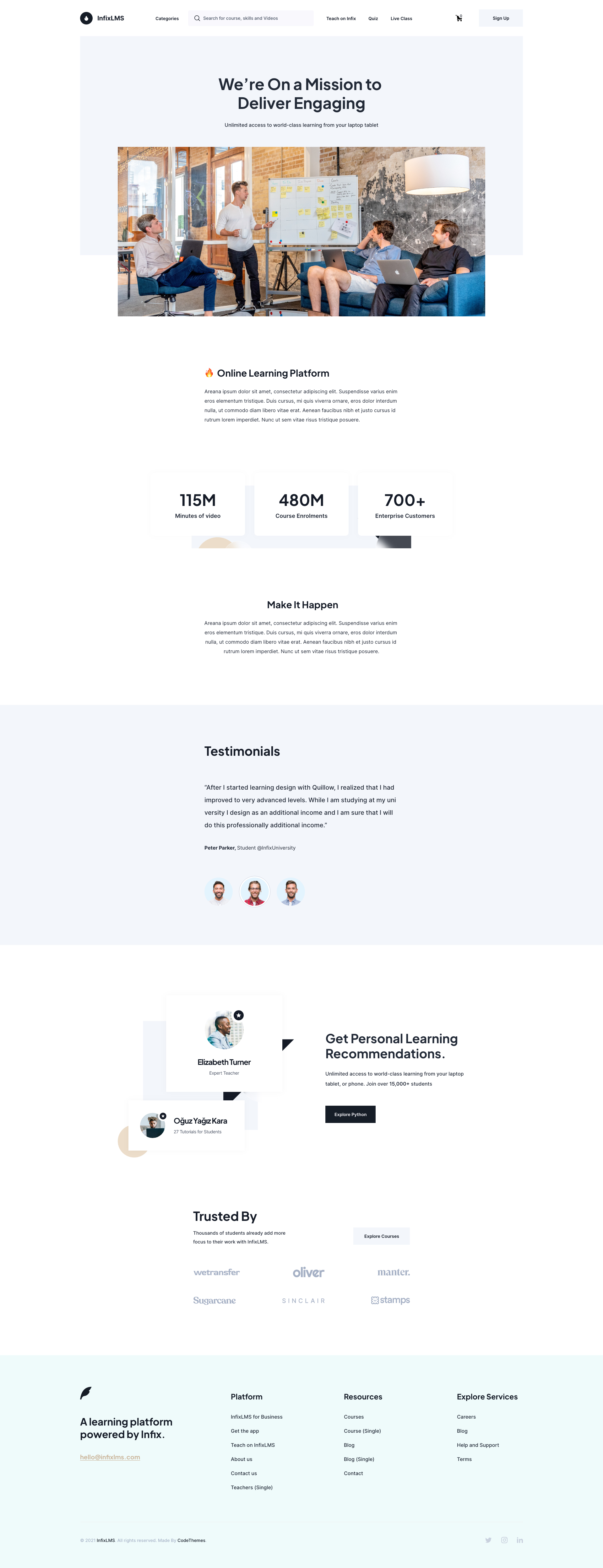 EduMe Theme | Infix LMS Laravel Learning Management System by CodeThemes EduMe Theme | Infix LMS Laravel Learning Management System by CodeThemes